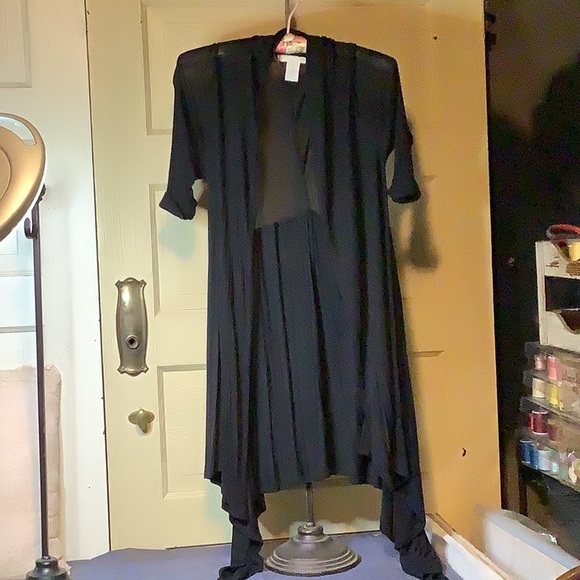 Accessories | Soft Fine Flowy Fabric Coatsz L | Poshmark